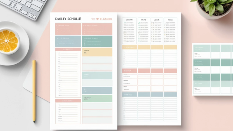 Daily Family Schedule Template Free Printable – Smart And Happy 2026